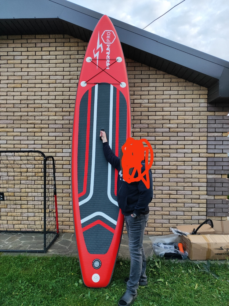 Cапборд надувной двухслойный Magnum Pro Racy 11.6 для плавания и ...