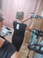 Платье Женский BELLMELODY пыльный бежевый футляр Офисный/школьный Без рукавов Трикотаж, размер ...