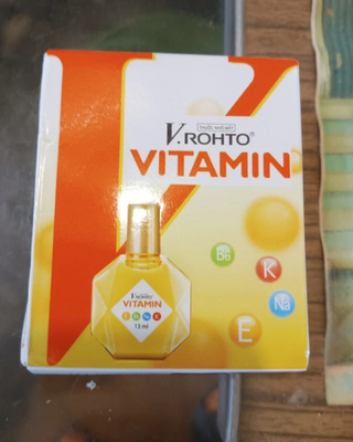 Витаминизированные капли для чувствительных глаз V.ROHTO VITAMIN , EYE ...