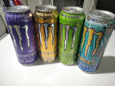 Энергетический напиток Monster Energy mix / Монстер Набор / Энергетик ...