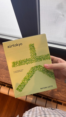 Зеленый чай матча-латте порошковый AirTokyo в стиках, (7 стиков * 20 грамм) купить на OZON по ...