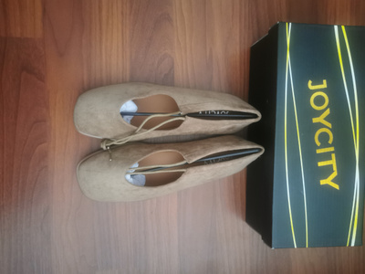 Балетки Женский JOYCITY Искусственная кожа, размер 41 6 Россия лодочки Шнуровка Квадратный нос ...