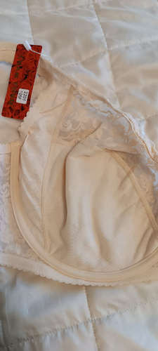 Бюстгальтер Женский Lace Dream мягкая чашка на каркасе, классическая чашка, размер 95C бежевый ...