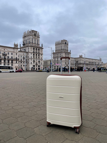 Robinzon Чемодан Полипропилен 55 см 34 л купить на OZON по низкой цене (1785491148)