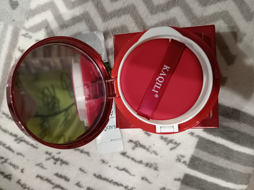 KAQILI Набор кушон для лица тональный увлажняющий #01 Red Ginseng Bird ...