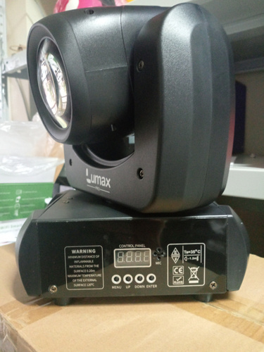 Lumax Pro Сценический прожектор с движущимся головным светом мощностью 150 Вт, четыре режима ...