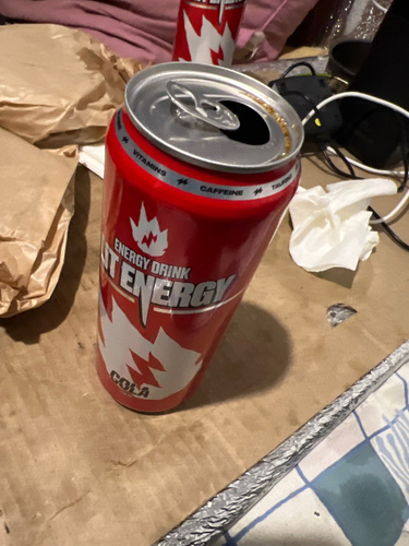 Энергетикий напиток LIT ENERGY в банках 450мл со вкусом Cola / Кола 12 ...