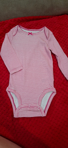 Боди для малышей Девочки Carter's Кнопки, размер 24 Короткий Животные розовая гвоздика Хлопок ...