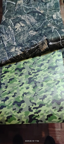 Коврик туристический Camping 8 / ISOLON / 180х60 см. Плотный, походный, армейский, для охоты и ...