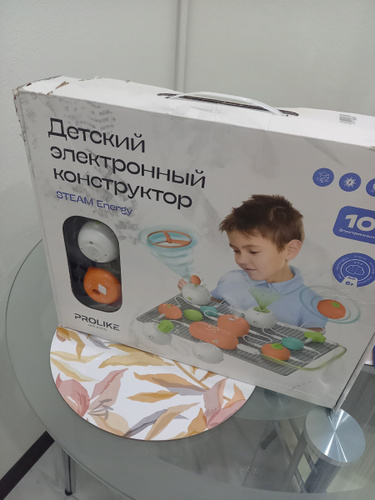 Электронный конструктор детский Prolike STEM "Energy", развивающий / 108 электронных схем купить ...