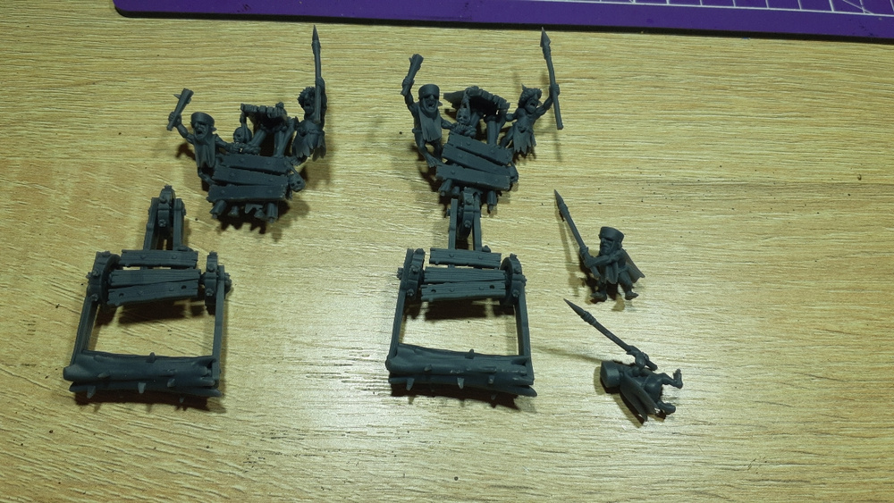 Миниатюры,Warhammer Old World, Орки и Гоблины, Катапульта Рока, Flying ...