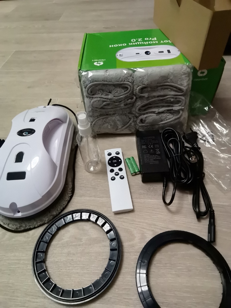 Робот мойщик окон Cleanbot Pro со сменными салфетками 26 шт. купить на ...