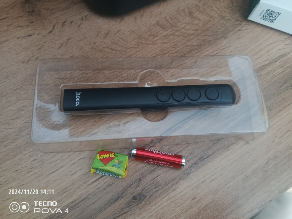 Презентатор, кликер универсальный пульт лазер для презентаций Hoco ...