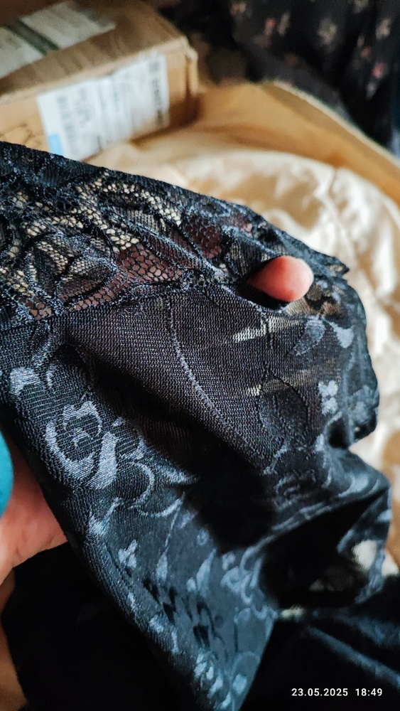 Комплект трусов Женский OIRO слипы Хлопок, Лайкра белый, бежевый, размер 48, 50 Средняя Китай ...