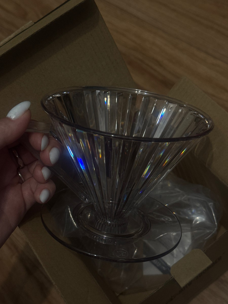 11 отзыв на Воронка для кофе v60 MHW-3BOMBER Elf Coffee Dripper, затемнённая от покупателей OZON