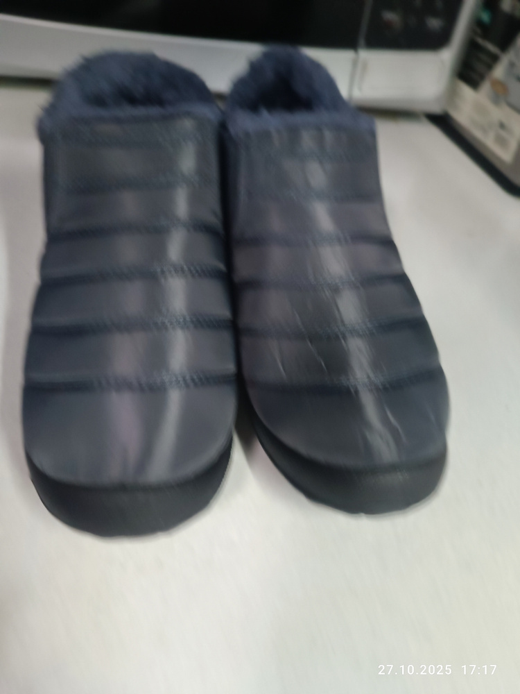 Ботинки Мужской, Женский Feabrate коричневый меланж, размер 45 Зима Без застёжки Без каблука ...