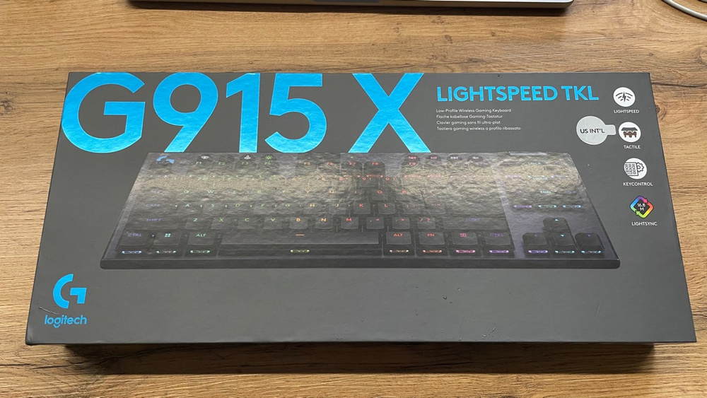 Logitech G G915 X LIGHTSPEED TKL Blue switch Беспроводная механическая ...