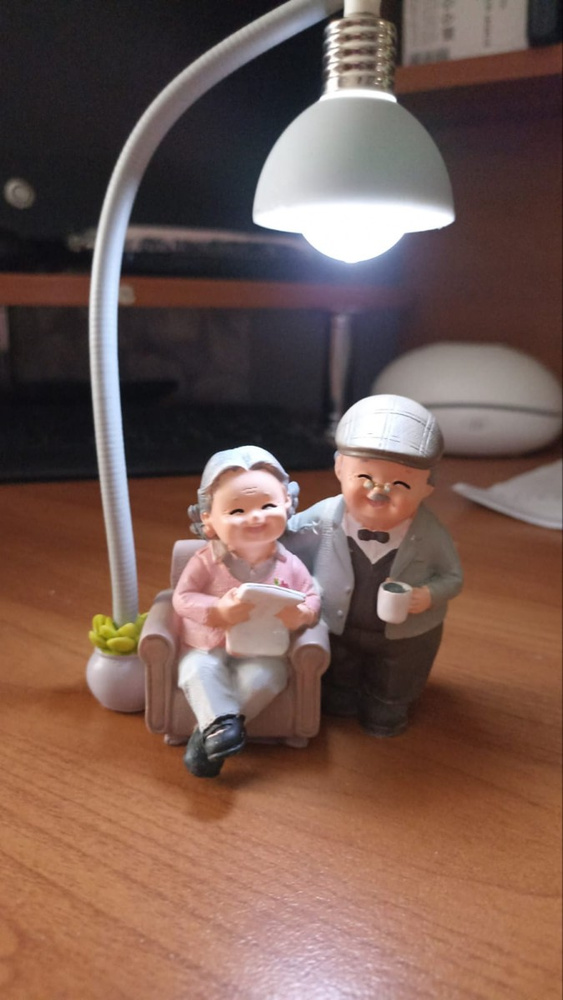 Статуэтка Бабушка и дедушка Идеальный подарок на годовщину свадьбы украшение для дома и