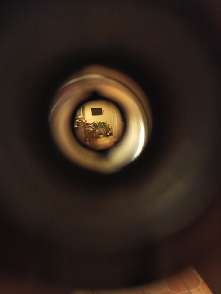 Глазок дверной Trodos R35/60 панорамный 200 хром для двери 35-60 мм купить на OZON по низкой ...