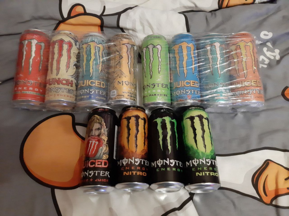 Энергетический напиток Monster Energy mix / Монстер Набор / Энергетик ...
