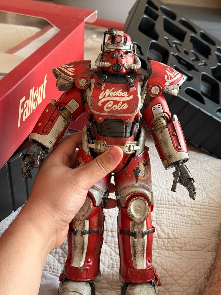 Фигурка Threezero Fallout T-51 Nuka Cola Power Armor 1/6 Action Figure купить на OZON по низкой ...