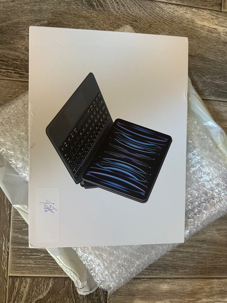 Чехол-клавиатура с магнитной застежкой для iPad Air11 (M3 2025/M2 2024), Air 5/4 10,9 дюйма ...