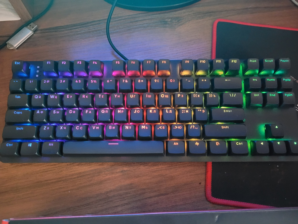 Игровая клавиатура Red Square Keyrox TKL Aquarius (RSQ-20036) купить на ...