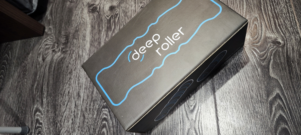 Массажный ролик DEEP ROLLER PU95 для коррекции позвоночника и мфр ...