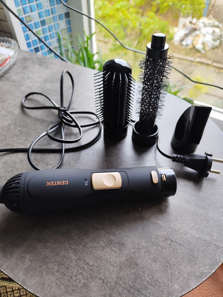 Фен щетка для волос CENTEK CT-2059 профессиональная укладка и расчесывание купить на OZON по ...