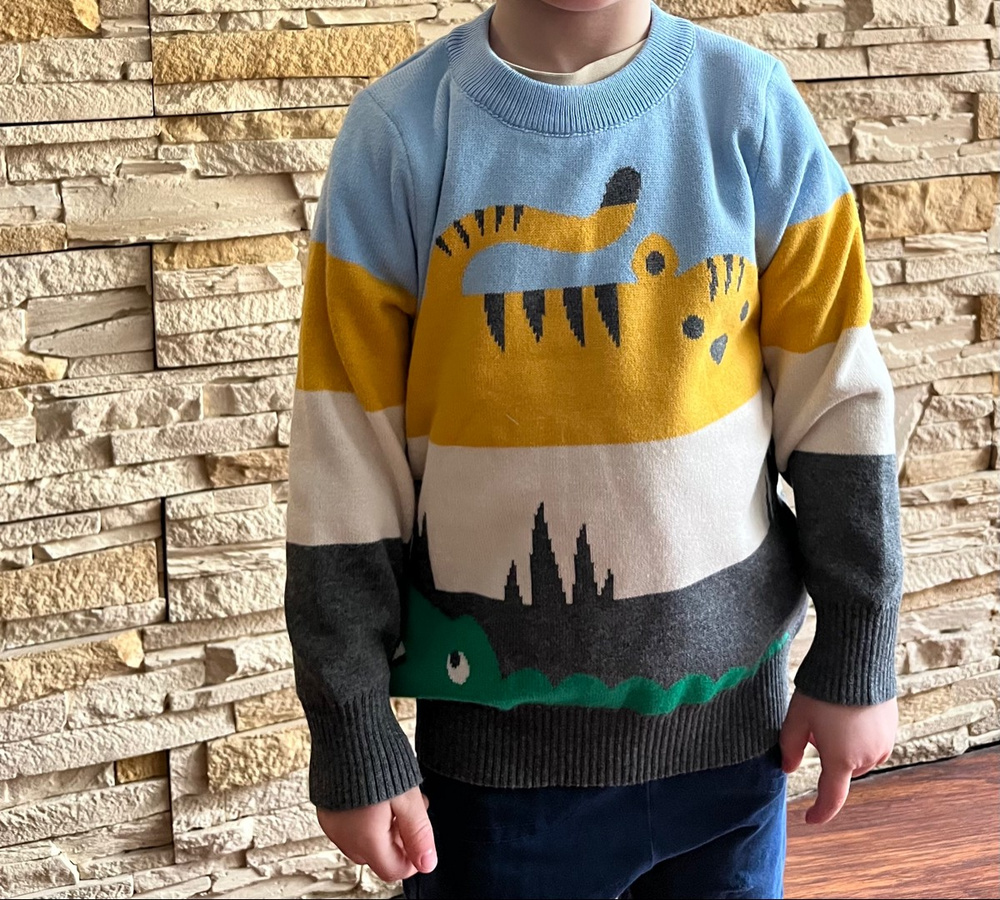 Свитер Девочки MOOCIE пастельно-розовый Полиэстер, размер 100 Длинный Китай купить c доставкой ...