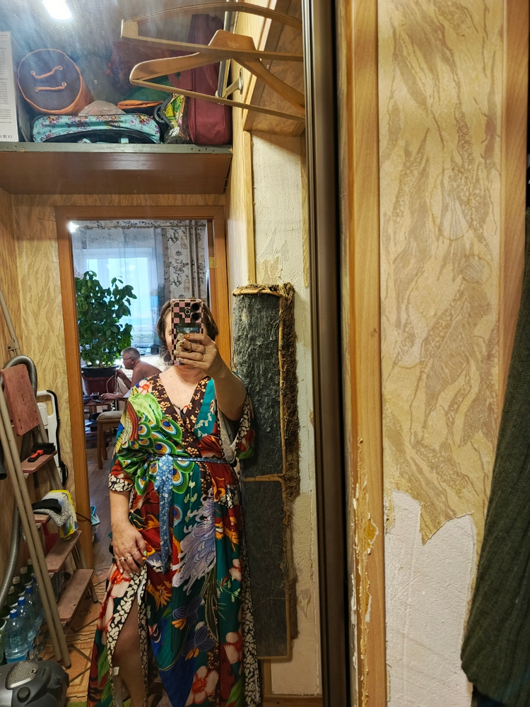 Парео Женский SYJWY Пляжный зеленый, размер универсальный Китай Водные виды спорта, Водные лыжи ...