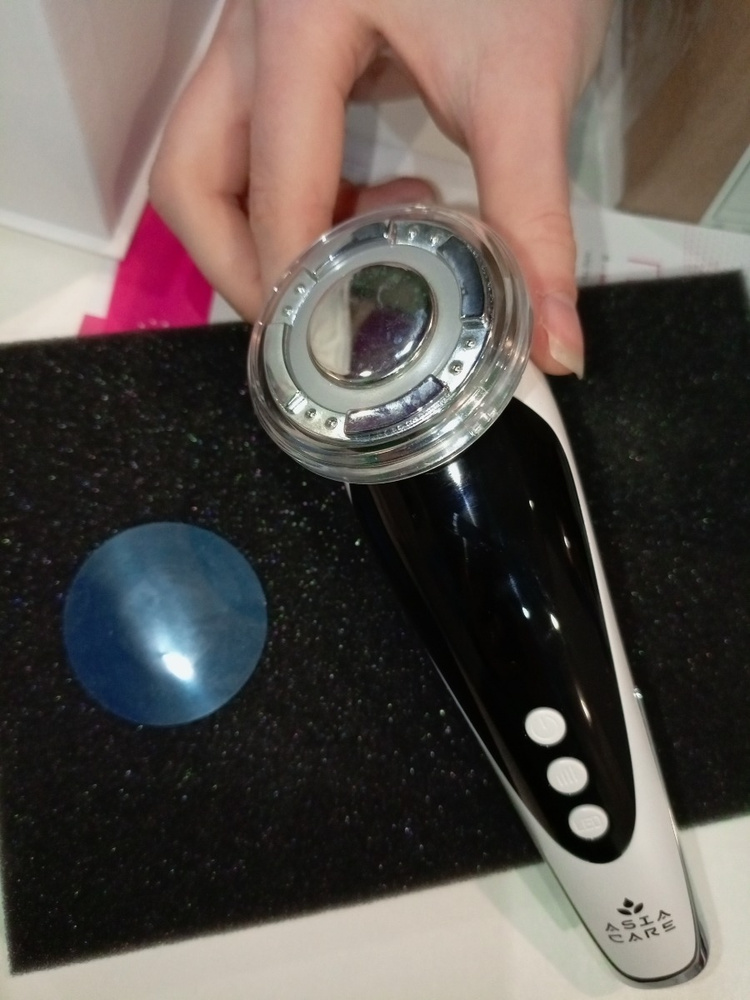 Микротоковый массажер для лица AsiaCare / rf лифтинг / микротоки для лица аппарат купить на OZON ...