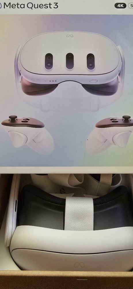 Очки виртуальной реальности Oculus Quest 3S 128 ГБ 1832x1920 пикселей ...