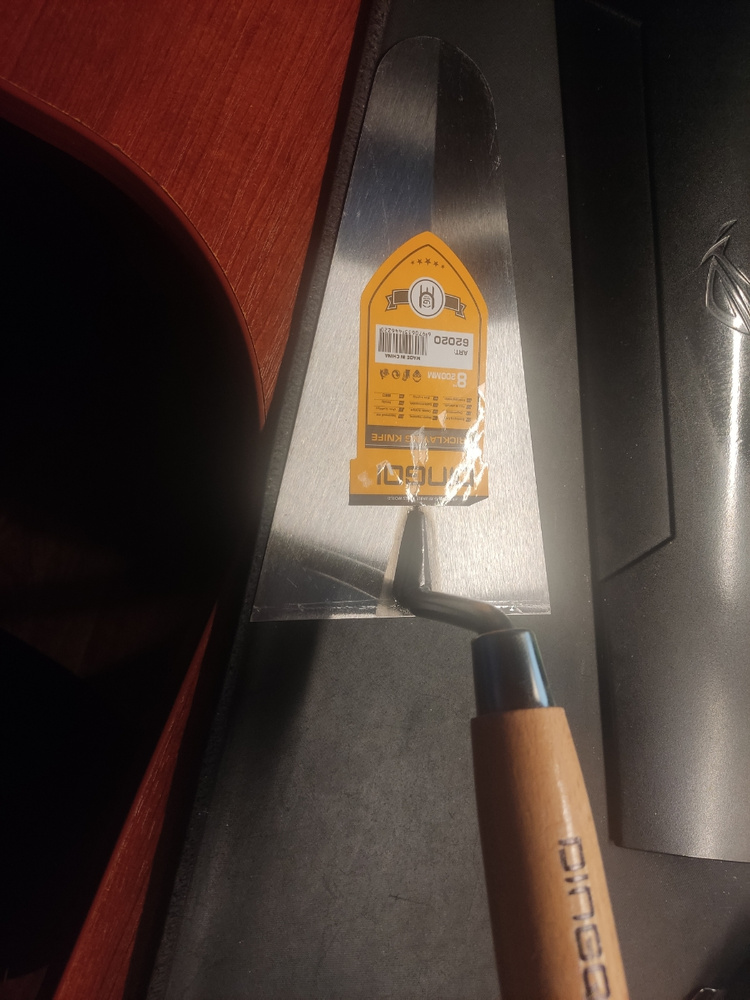 Мастерок кельма каменщика 180 мм Dingqi, деревянная рукоятка 62018 купить на OZON по низкой цене ...