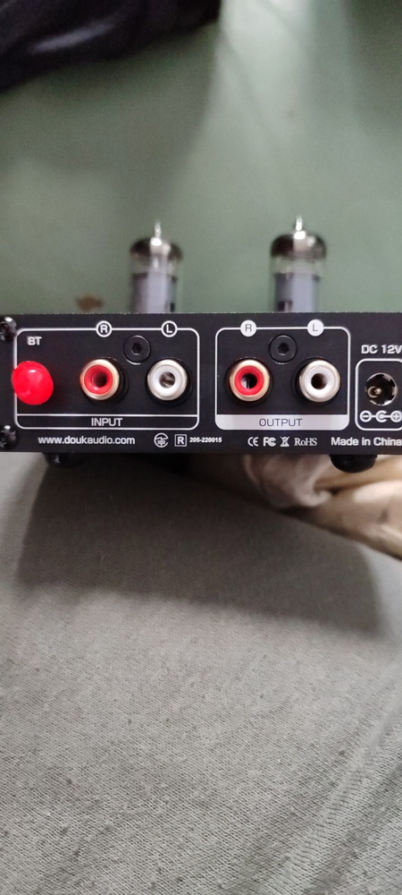 Douk Audio P6 MINI HiFi Bluetooth 5.0 ламповый предусилитель динамик ...