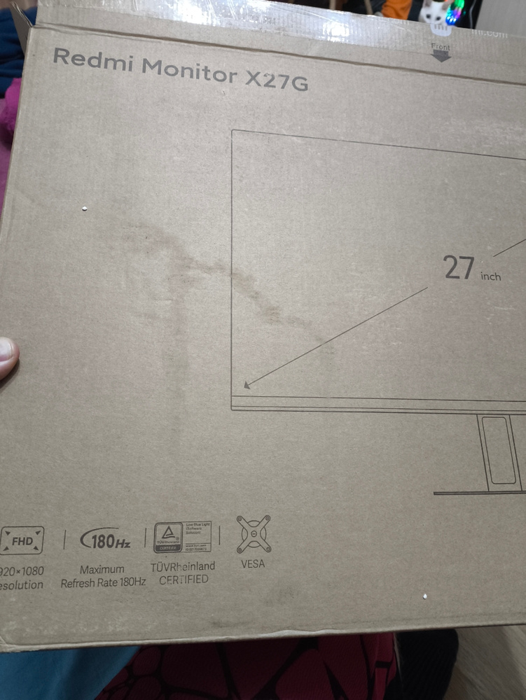 Xiaomi 27" Монитор Redmi Display G Pro 27 (P27QBA-RGP), черно-серый, черный матовый купить на ...