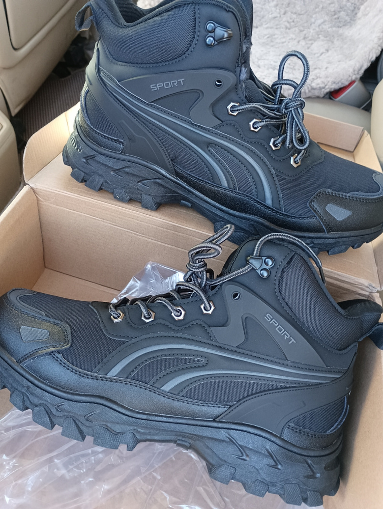 Ботинки Мужской AOWEI хаки, размер 46 Зима R (средняя) Шнурки Платформа Китай купить c доставкой ...