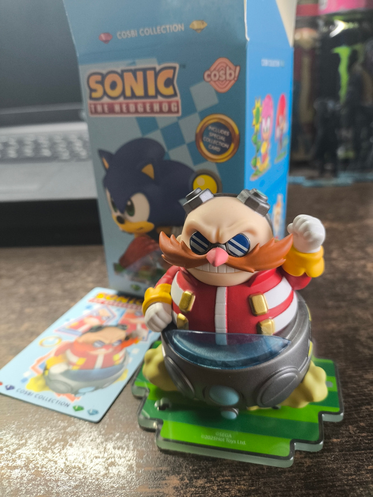 Hot Toys Sonic the Hedgehog Серия слепых коробок Cosbi по Соник в ...