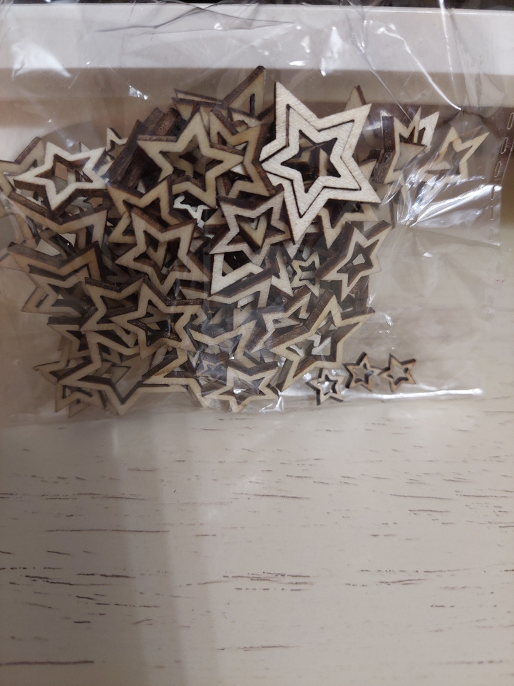 (1 упаковка из 12 штук) деревянная пустотелая оконная решетка для ...