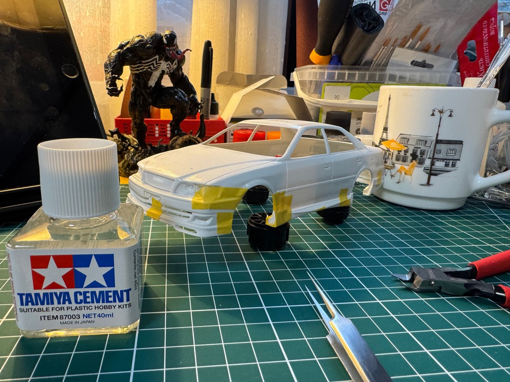 Сборная модель Машинка Aoshima-06146 1/24 Toyota JZX90 Mark II Grande ...