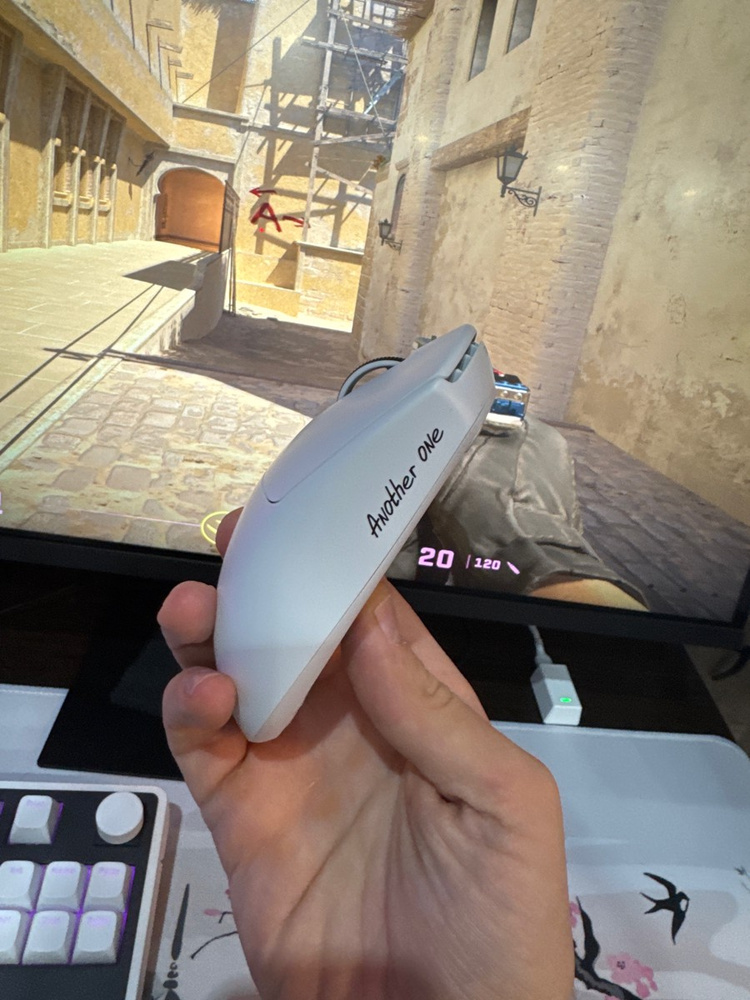 Игровая мышь беспроводная Lunacy беспроводная Another One , белый купить c доставкой на OZON по ...