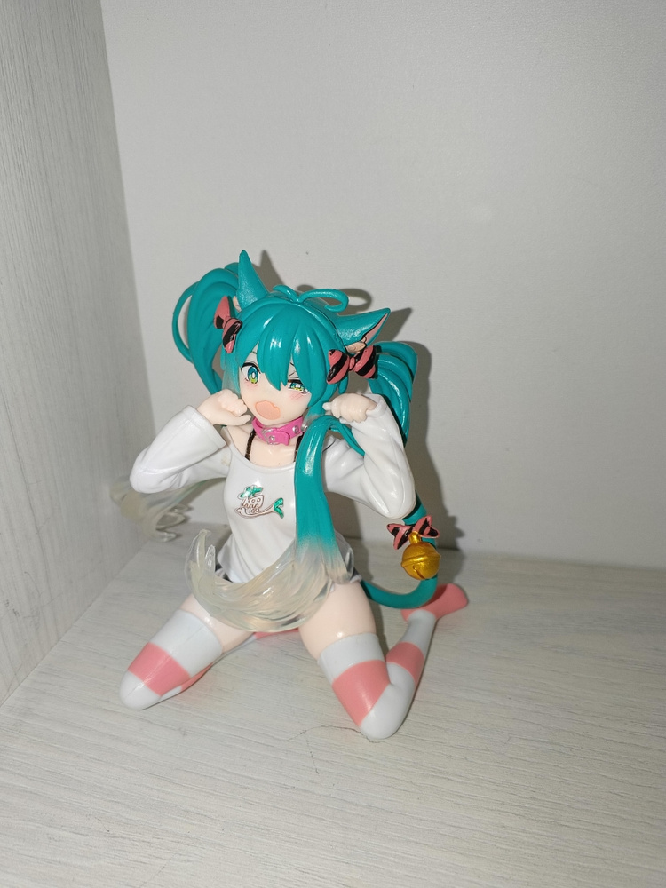 Фигурка Хатсуне Мику кошечка / Hatsune Miku Neko (12 см) купить на OZON ...