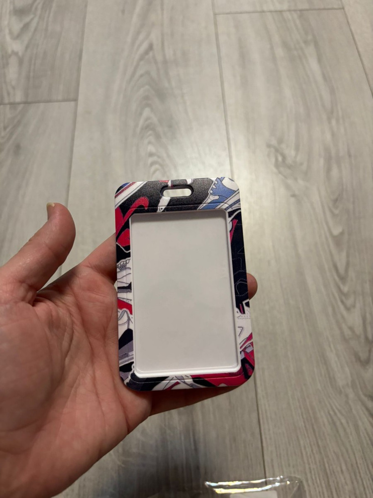 Бейдж чехол для пропуска с рулеткой, ретрактором / держатель для карт ...