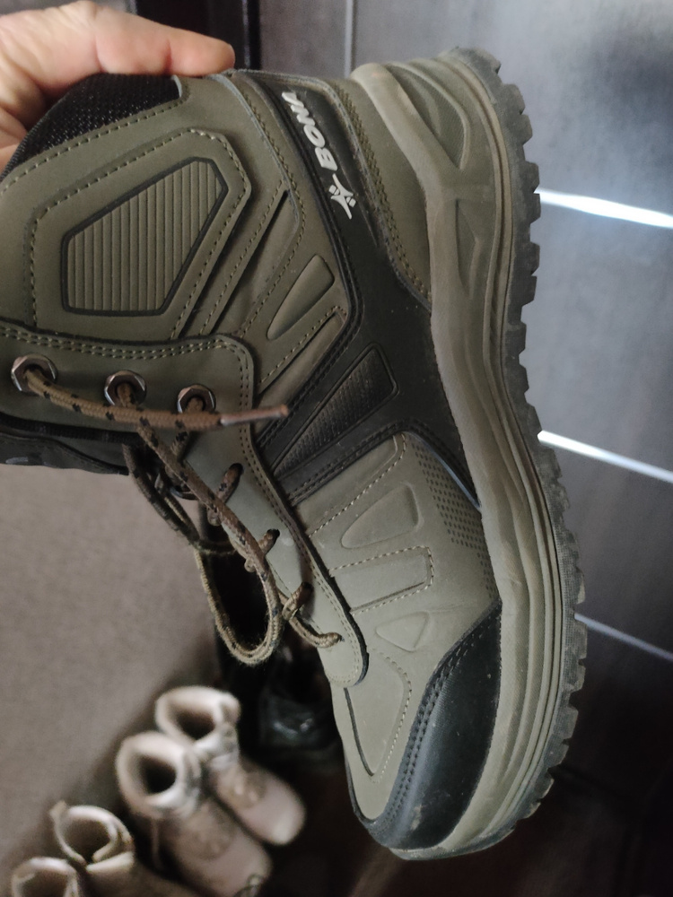 Ботинки Мужской BONA синий, размер 43 Зима 8 Шнурки Россия купить c доставкой на OZON по низкой ...