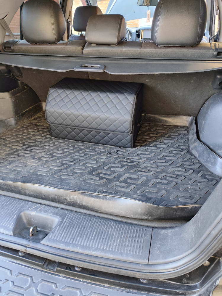 Органайзер в багажник для автомобиля большой , 70*35 см черный купить c ...