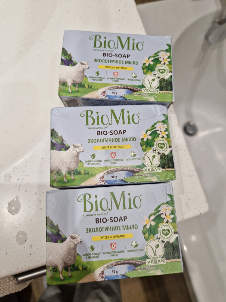 Мыло твердое туалетное для рук, лица и тела натуральное кусковое эко ...