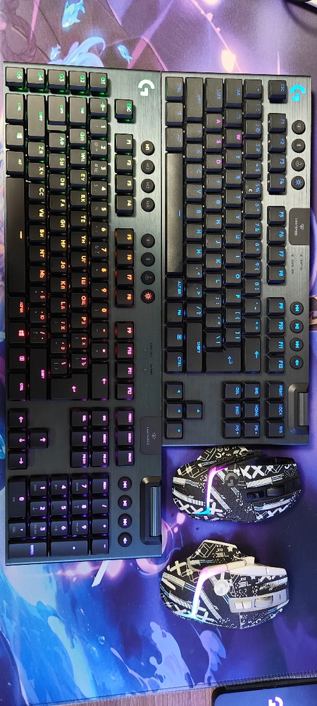 Logitech G G915 X LIGHTSPEED TKL Blue switch Беспроводная механическая ...