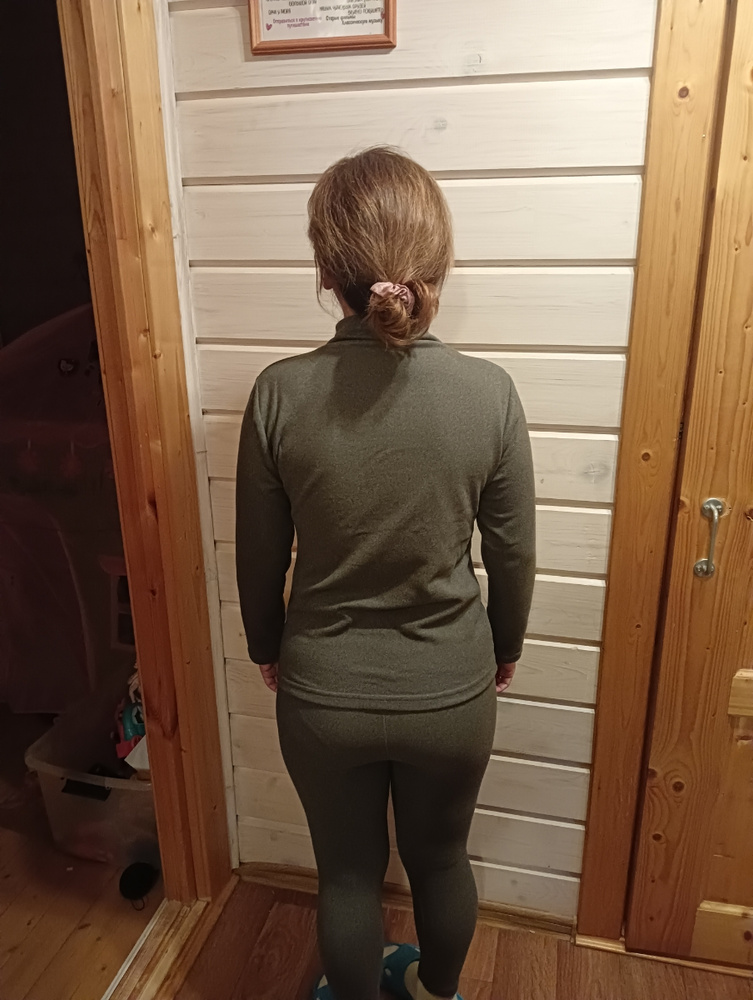 Комплект термобелья Девочки CHAOPAI, размер 110, 116 На любой сезон Полиэстер, Терилен розовый ...