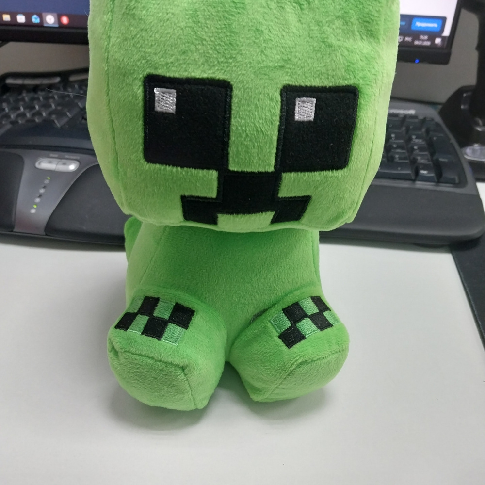 Мягкая Игрушка Крипер / Creeper Майнкрафт (20см) купить на OZON по ...
