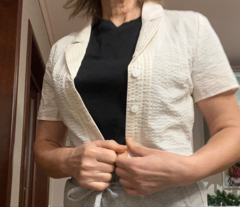 Рубашка Женский H&M зеленый Хлопок, размер 46 Бангладеш купить c ...